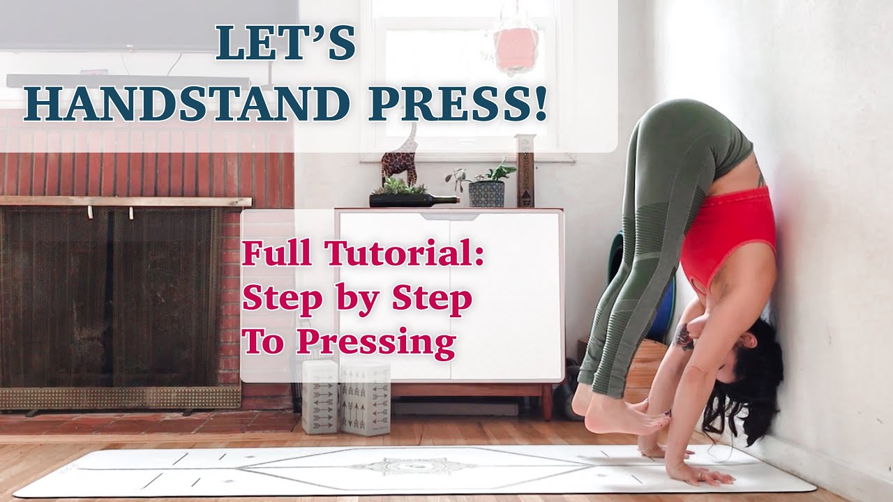 LET’S HANDSTAND PRESS! Step by Step Tutorial 🤓 - YouTube