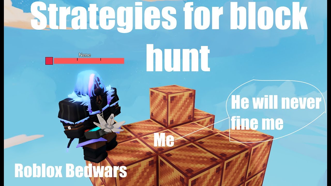 Strategies for Block Hunt (Roblox Bedwars) - YouTube