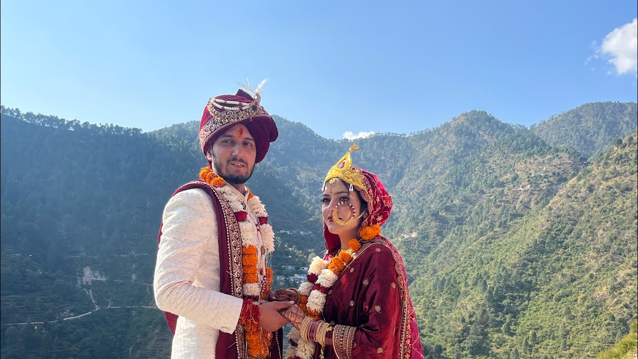 Pahadi shaadi💐|| Garhwali Wedding In Uttrakhand || Ruchi Negi Vlogs # ...