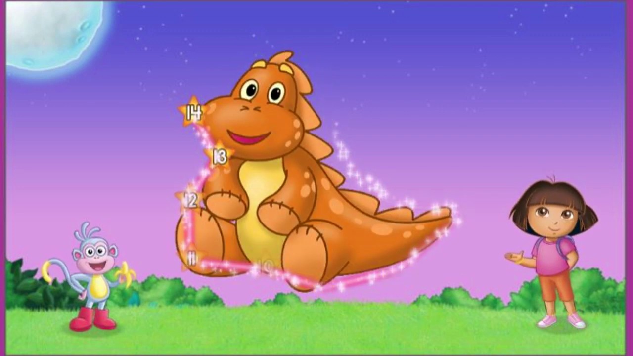 Dora's Dot to Dot - Dora the Explorer Game - YouTube