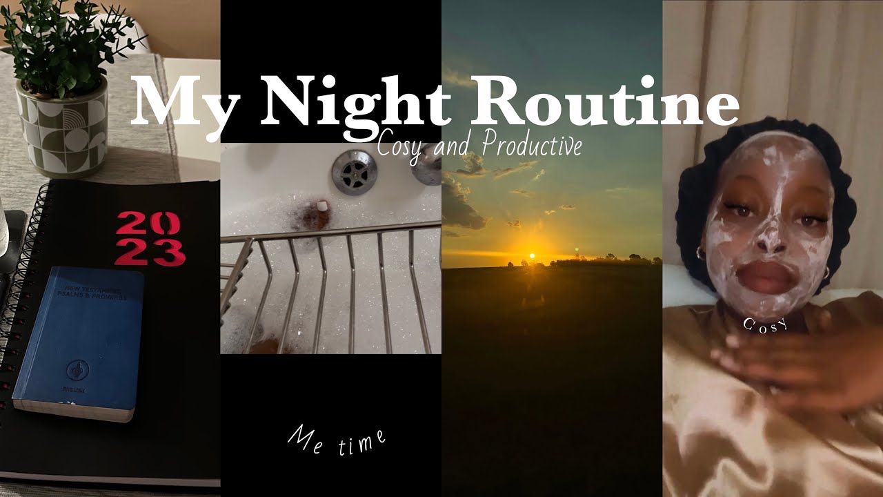 My “perfect “ Night Routine: Productive and Cosy - YouTube