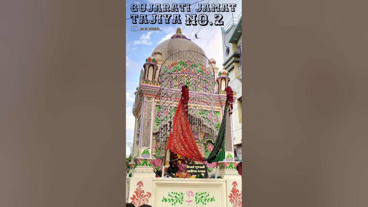 Jamnagar Muharram 2024 Jamnagar Muharram tajiya 2024 #muharram2024 #muharram #sports #qawwali ...