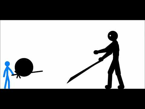 stick man fight with buff man pt 3 - YouTube