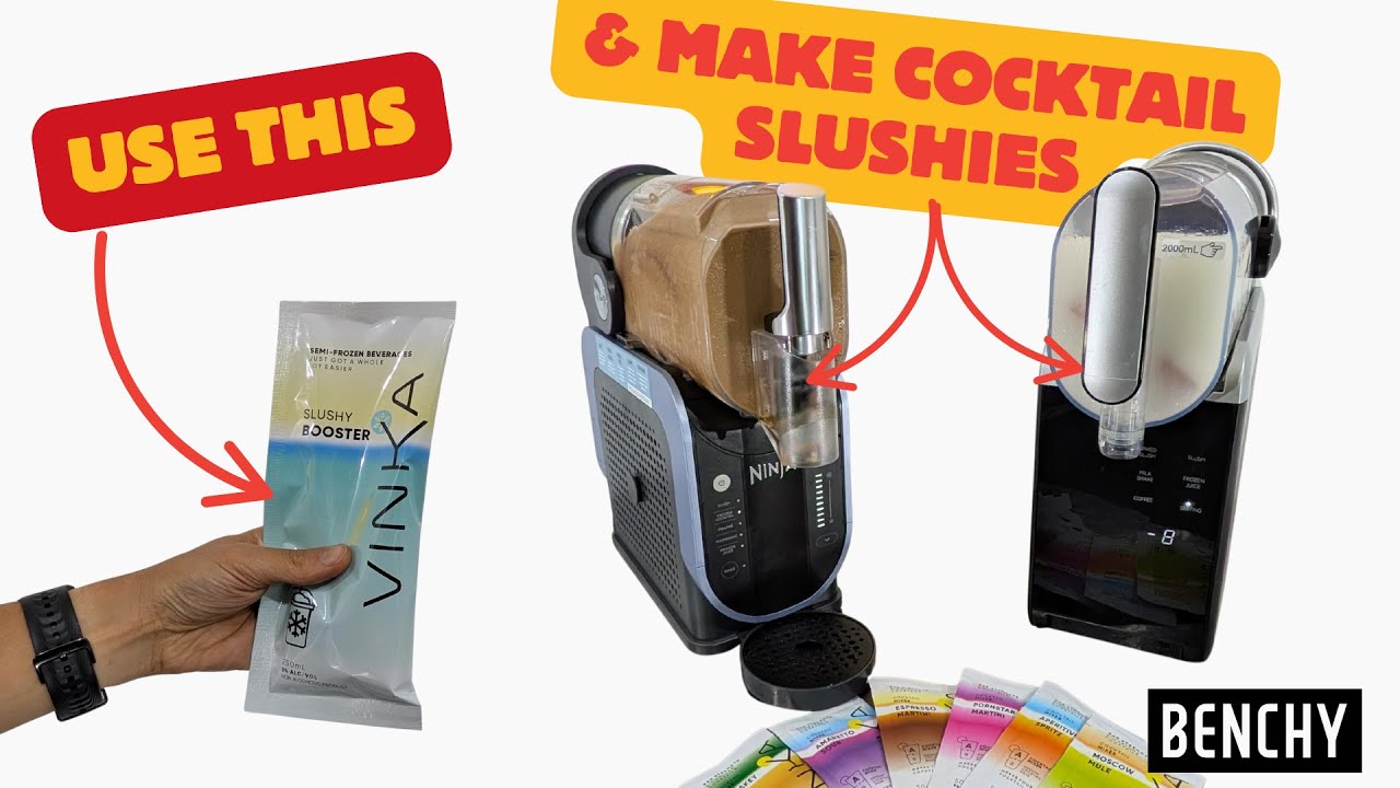 VINKA Slushy Cocktail Kits - How to make Frozen Margarita and Espresso ...