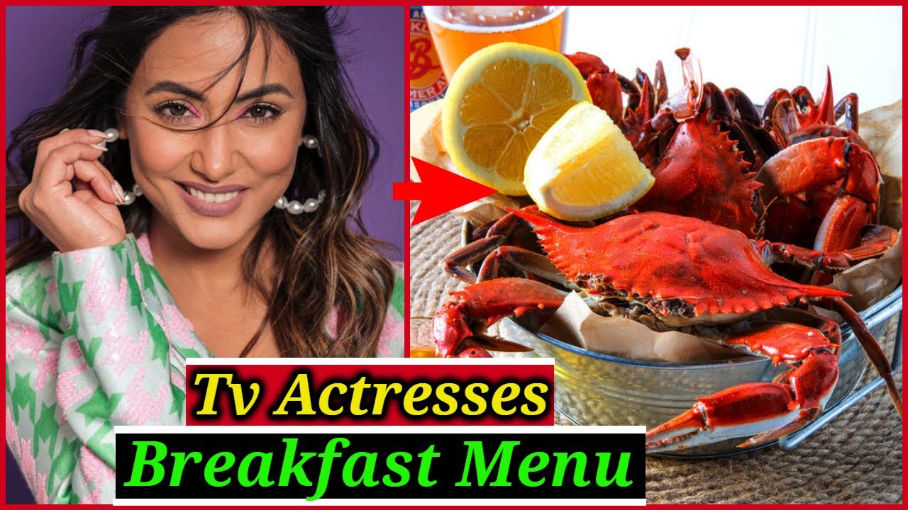 Breakfast Menu of TV Actresses - YouTube