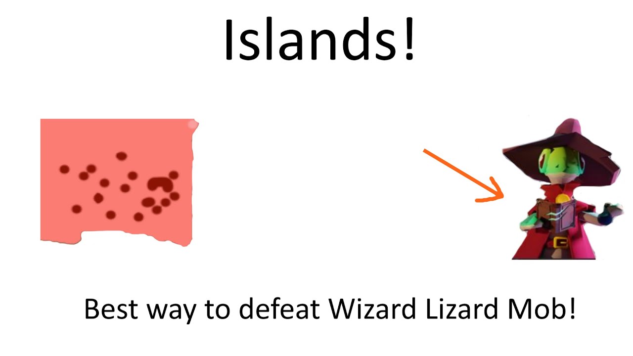 How to Defeat Wizard Lizards Easily! (Roblox Islands) - YouTube