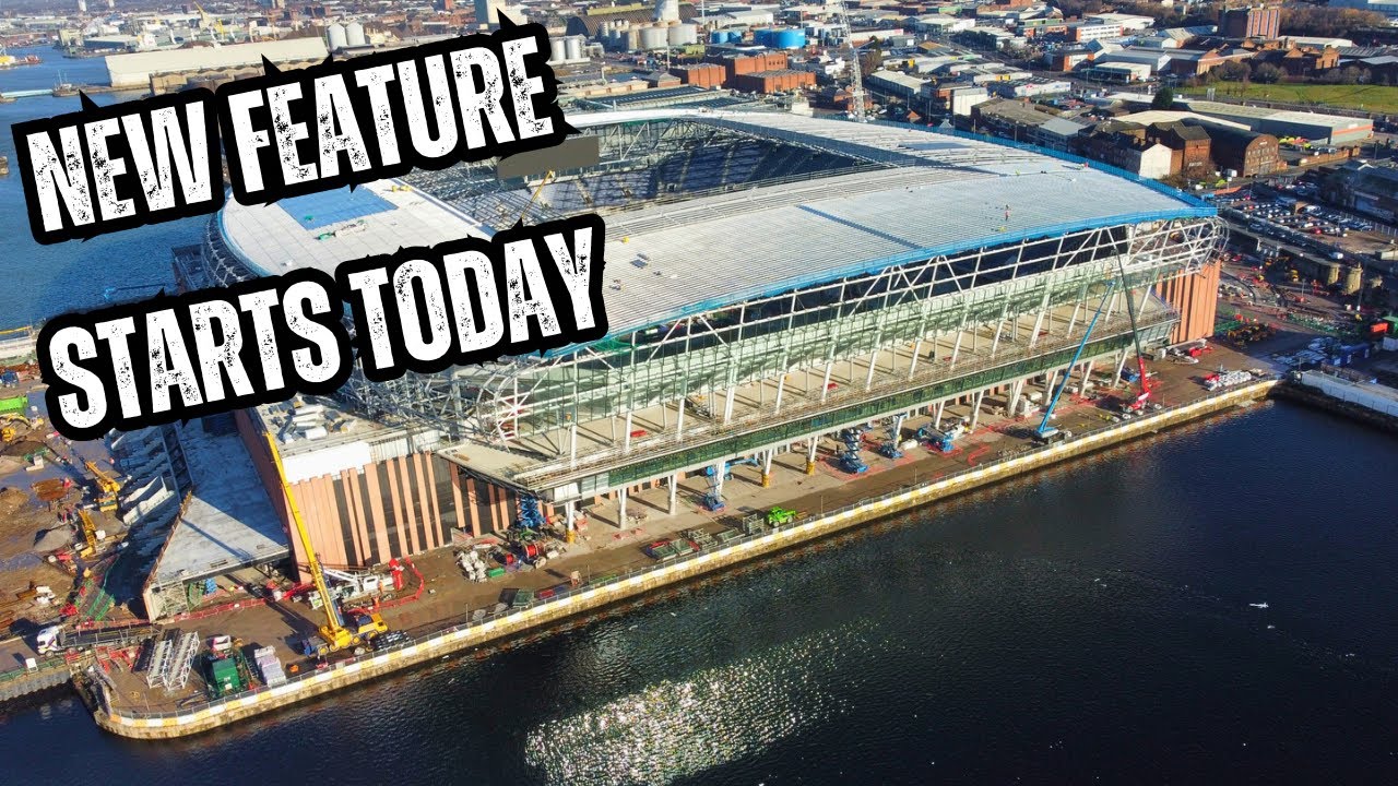 New Feature For The Site, Everton FC New Stadium - YouTube