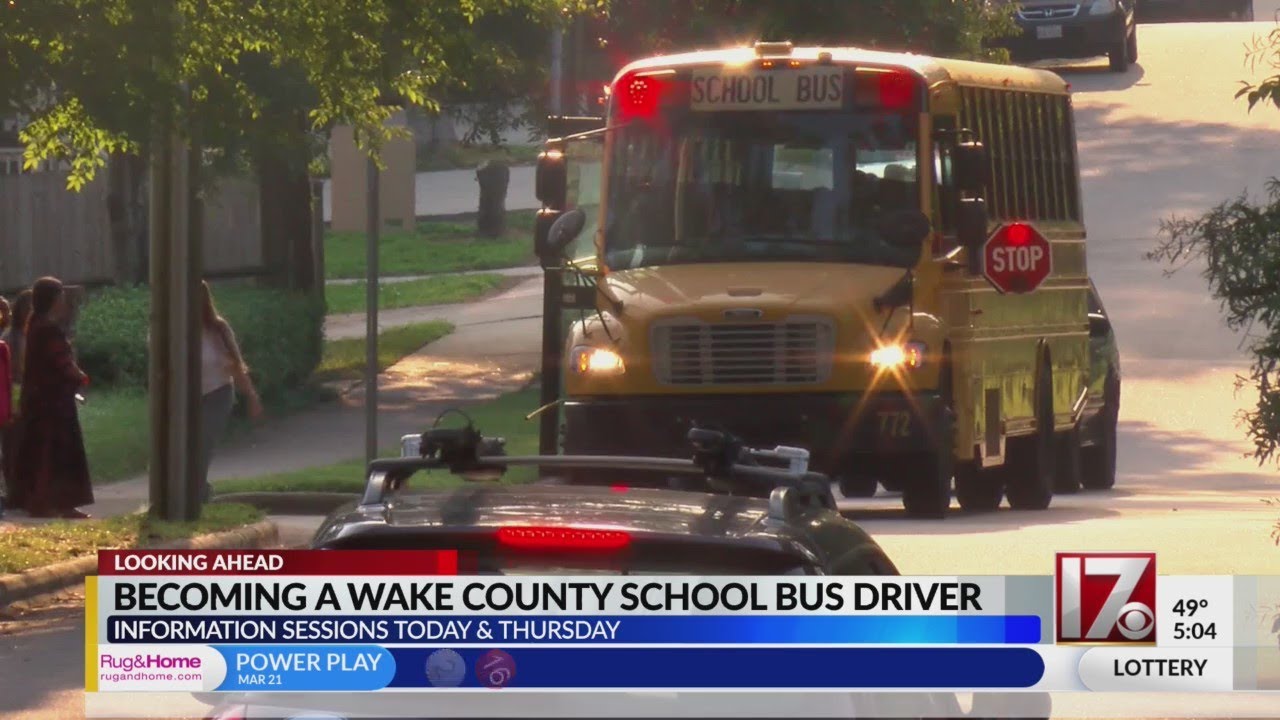 Wake County Schools continuing push to hire more bus drivers with ...