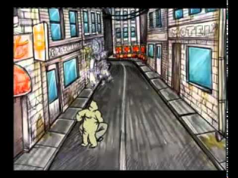 seven-graffiti animation short clip