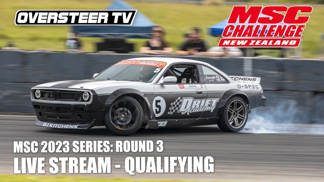 MSC Challenge NZ: Round 3 - Qualifying (Live Stream) Meremere Drift ...