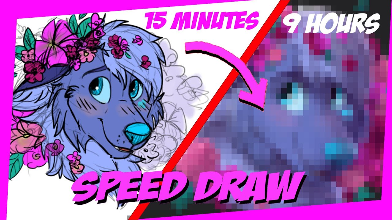 Speed draw (9 hours) - YouTube