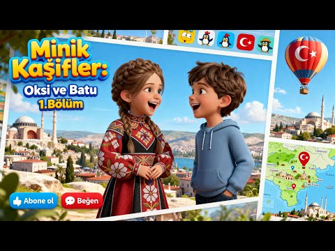 📍 Minik Kaşifler: Oksi ve Batu – 1. Bölüm | İstanbul Yolculuğu