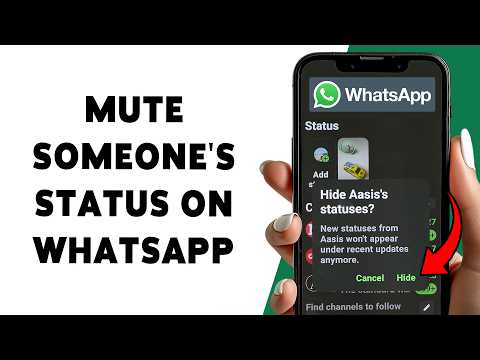 How To Mute Someone's Status On WhatsApp | Stop Seeing WhatsApp Contact's Status 2026