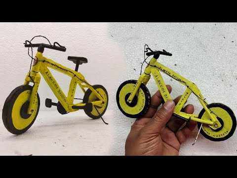 Cardboard Cycle Making || Cardboard Craft Ideas || - YouTube