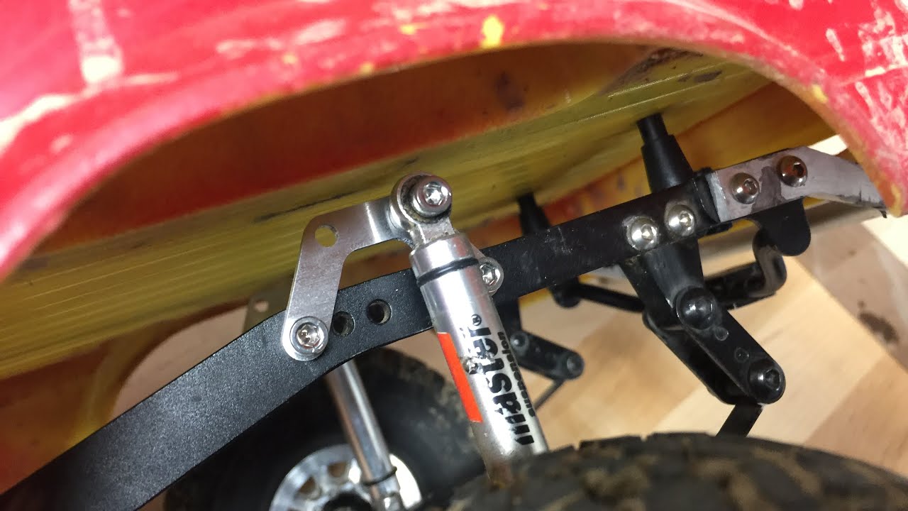 TF2 Rear Shock Towers EXTREME RC 4X4 - YouTube