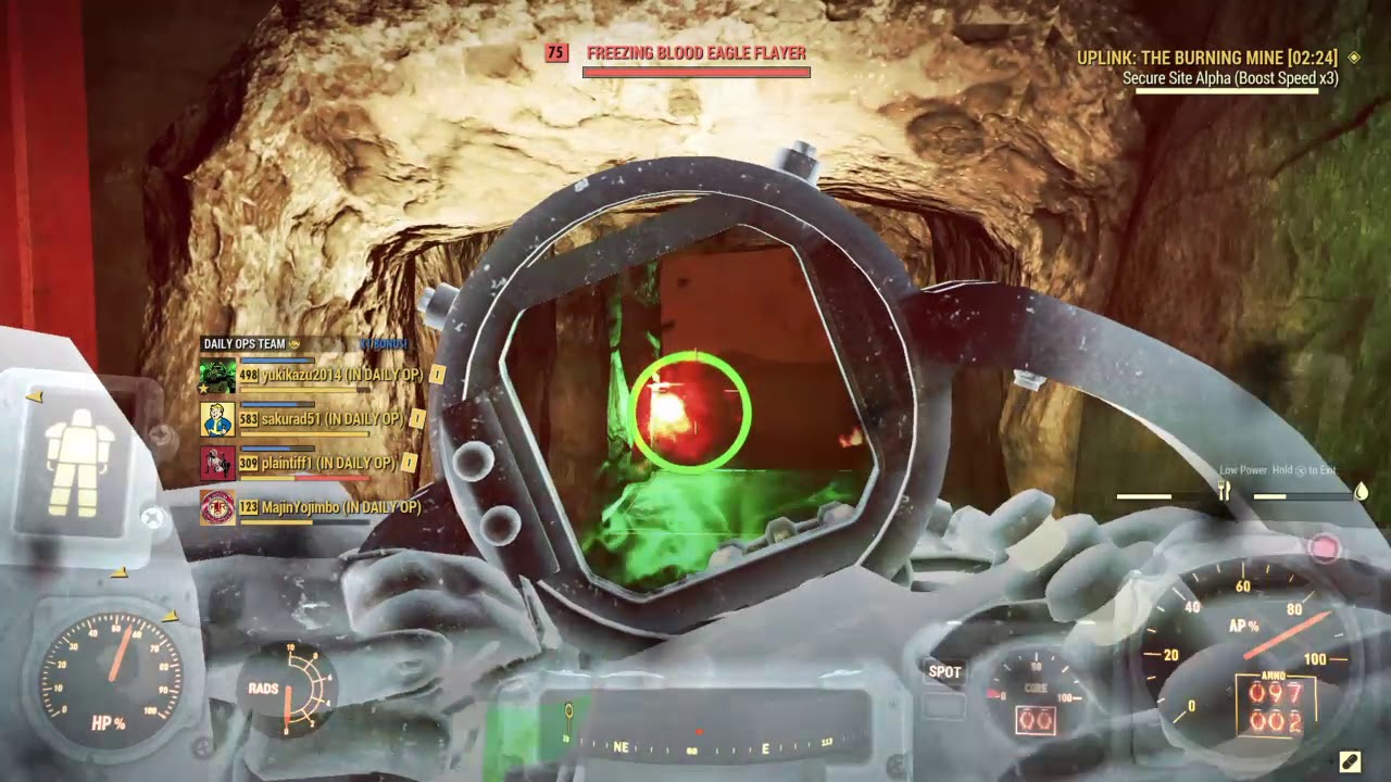 Fallout 76 - Daily Ops - Uplink: Burning Mine (5:34) - YouTube