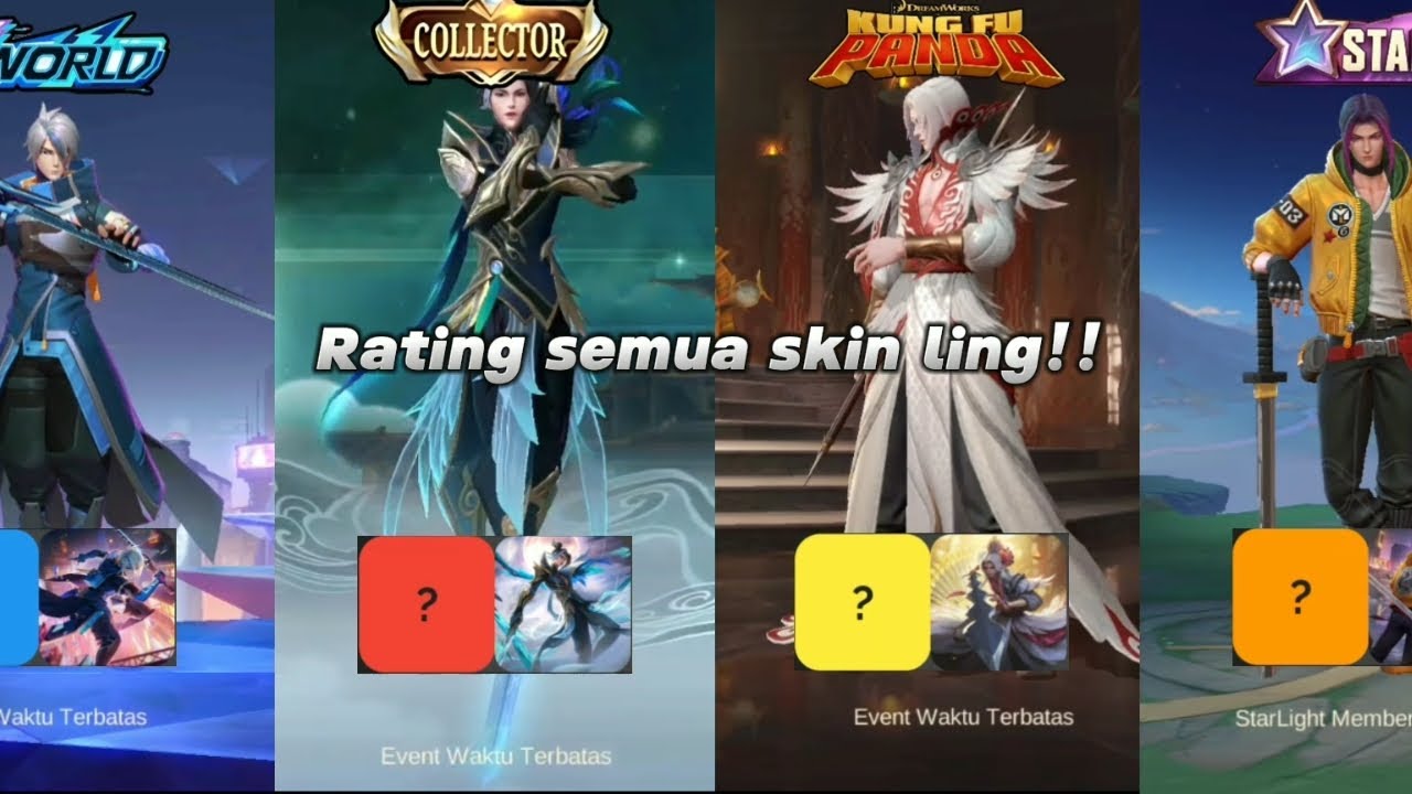 SEBERAPA BAGUS SIH EFEK SKIN-SKIN LING? "Rating semua skin ling ...
