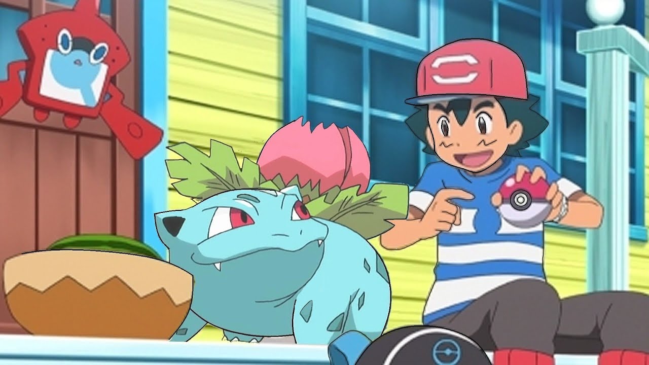 El Ivysaur de Ash en La Liga de Alola? - YouTube