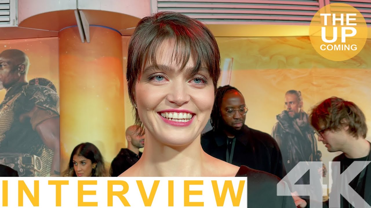 E Duffy on Rebel Moon – Part One: A Child of Fire at London premiere ...