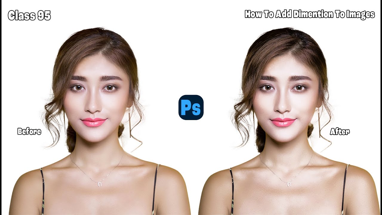How to Add Dimension to Images in Photoshop | Class 95 | # ...