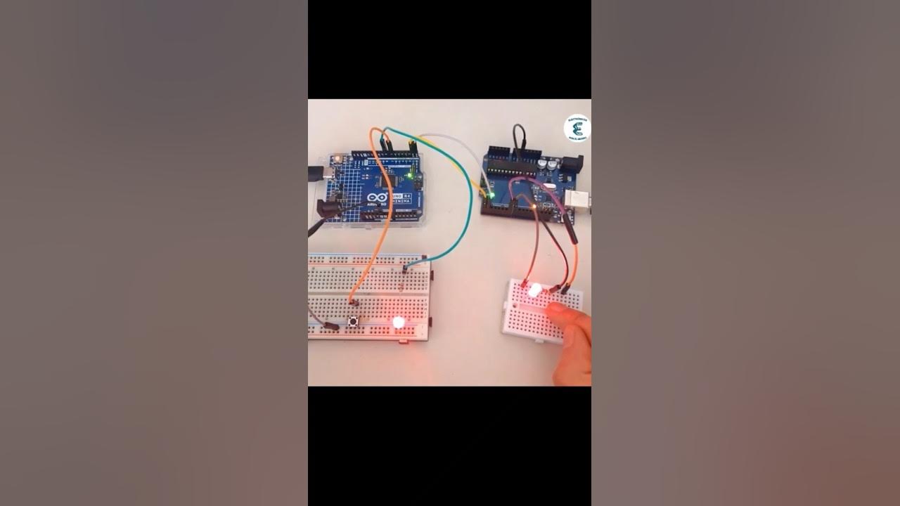Envia y recibe datos entre arduino - comunicacion uart usart serial tx rx #electrónica#arduino# ...