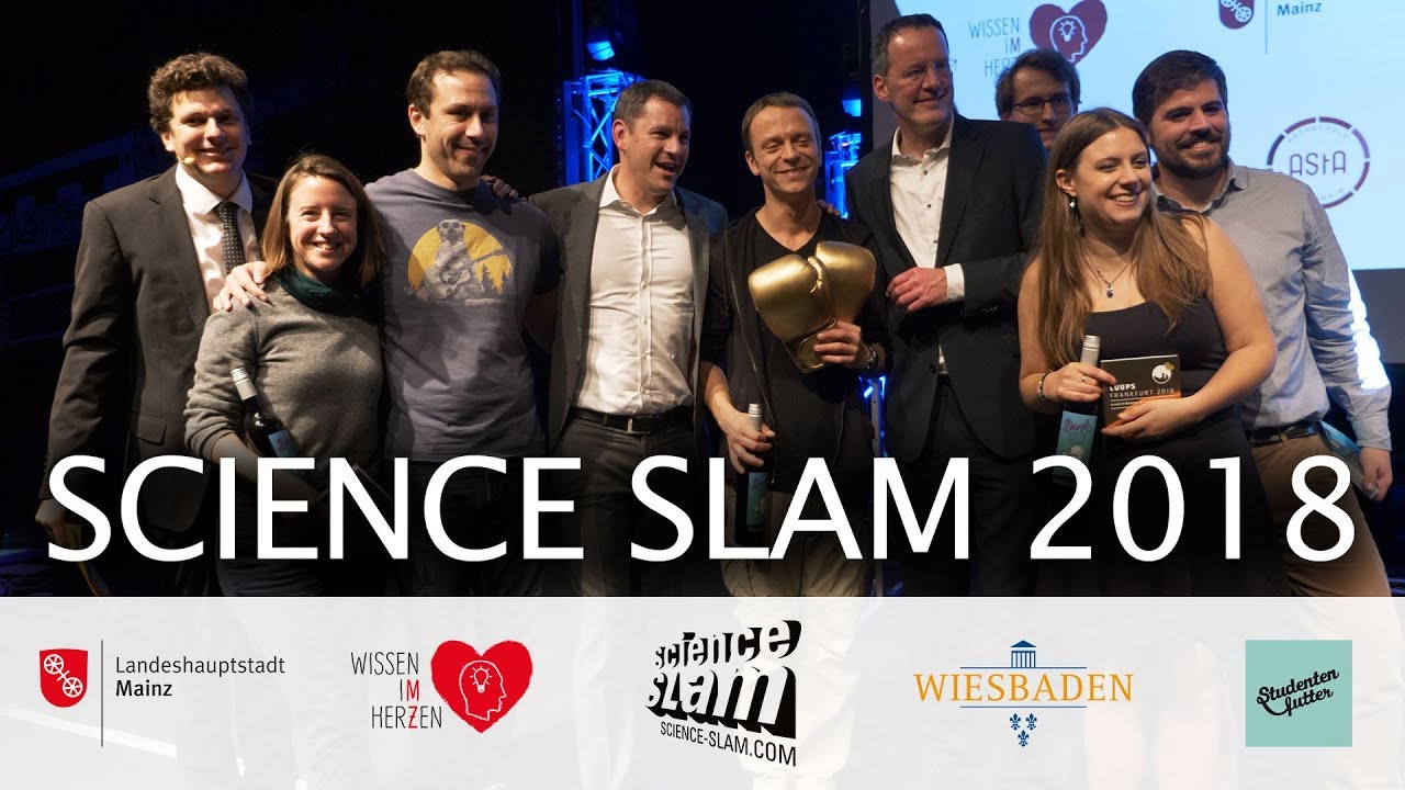 Trailer zur Deutschen Science Slam Meisterschaft 2018 - YouTube