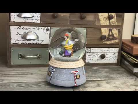 Aşkın Yolculuğu Temalı Romantik Kar Küresi ve Müzik Kutusu