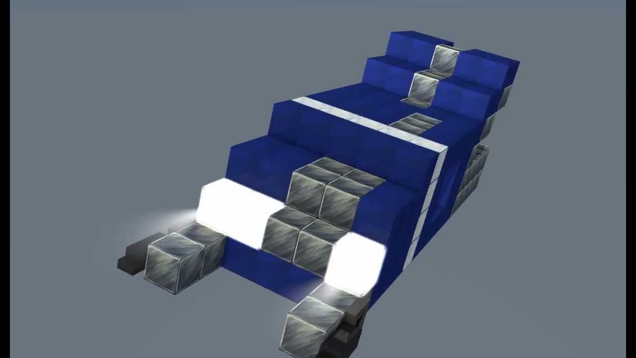 Minecraft Mass Effect: UT-47 Kodiak Shuttle Rig Show - YouTube