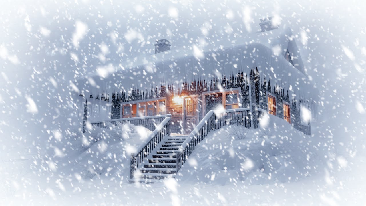 Blizzard Howls & Raging Snowstorm Audio for Cozy Sleep in a Frosty ...
