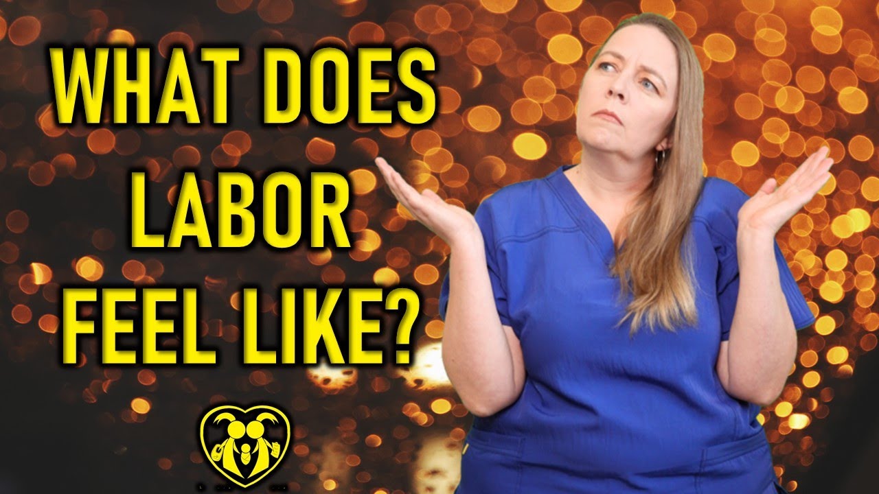 WHAT DOES LABOR FEEL LIKE? | WHAT DO CONTRACTIONS FEEL LIKE? | FALSE VS ...