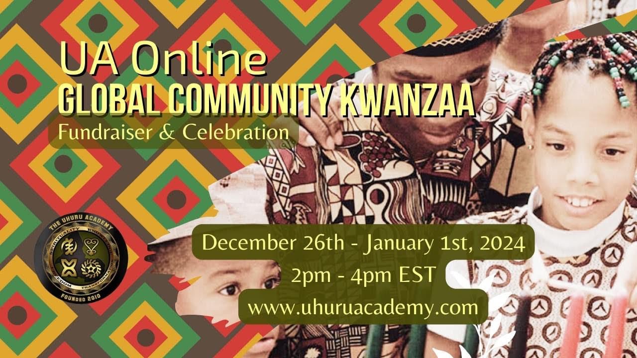 Uhuru Academy Kwanzaa Celebration Fundraiser - YouTube