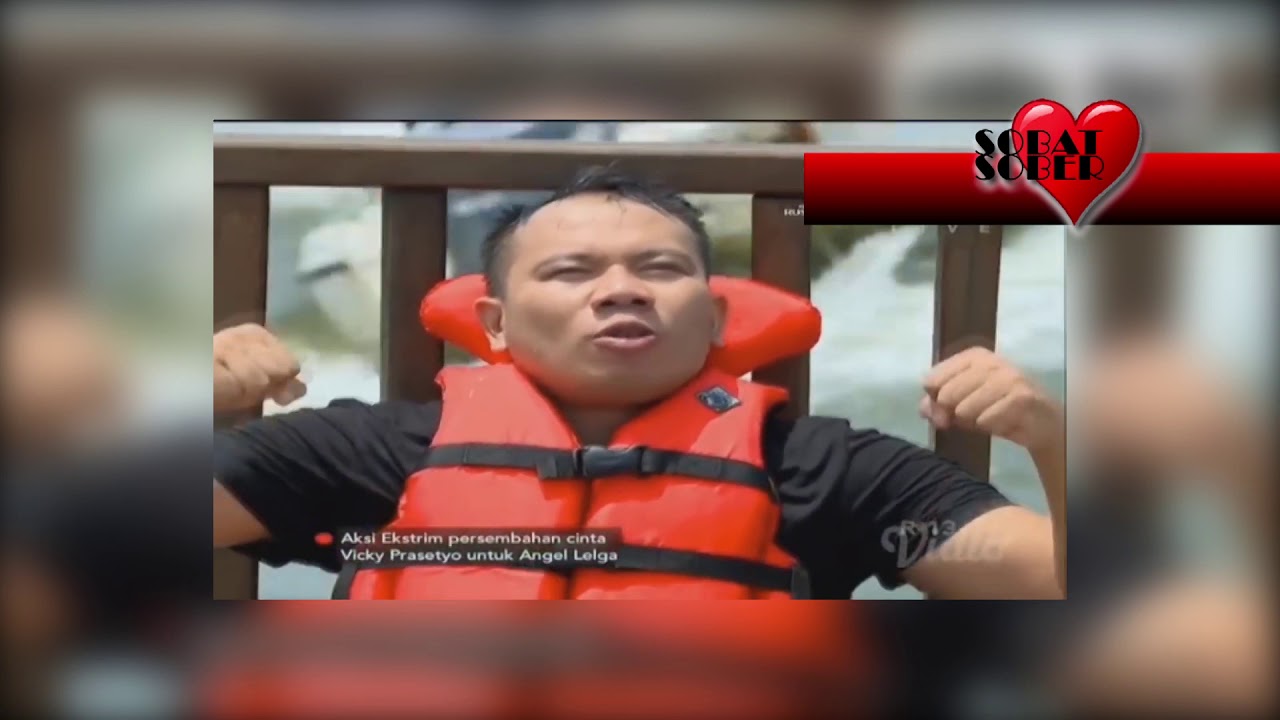 Demi membuktikan cintanya kepada Angel elga Vicky Prasetyo Terjun Dari ...