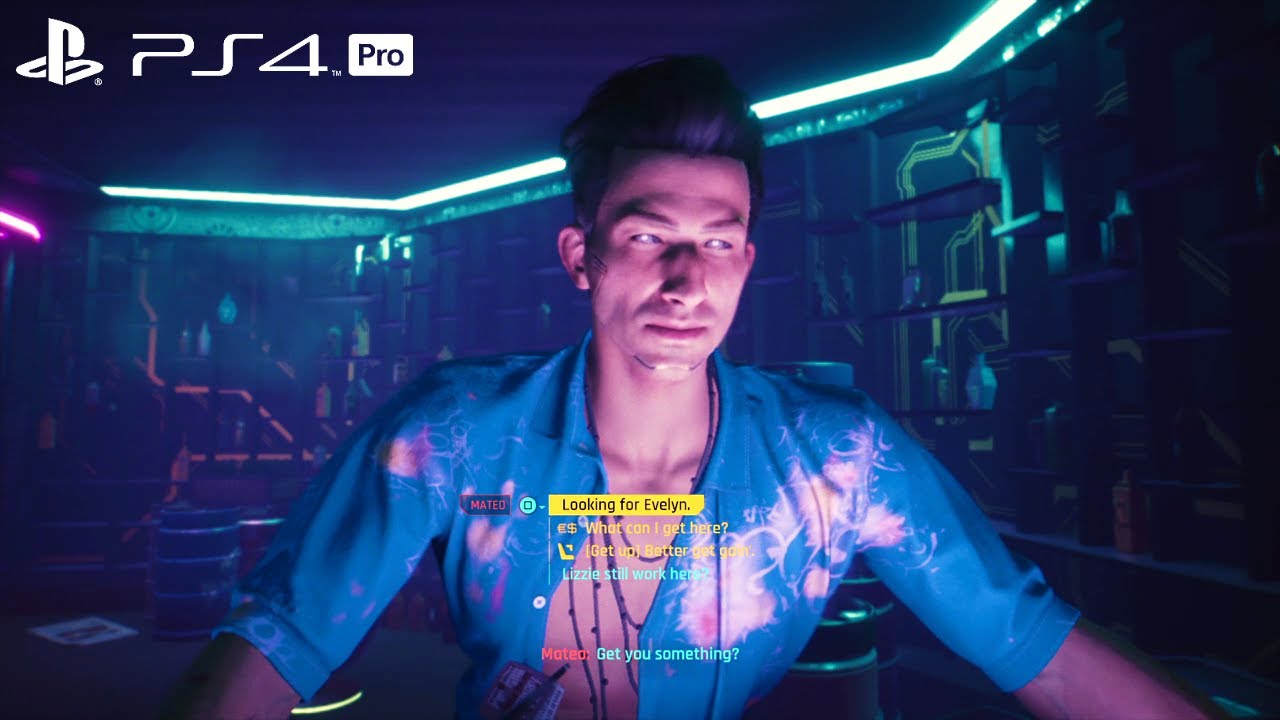 CYBERPUNK 2077 PS4 Pro Gameplay & Graphics Comparison (1080p 60FPS ...