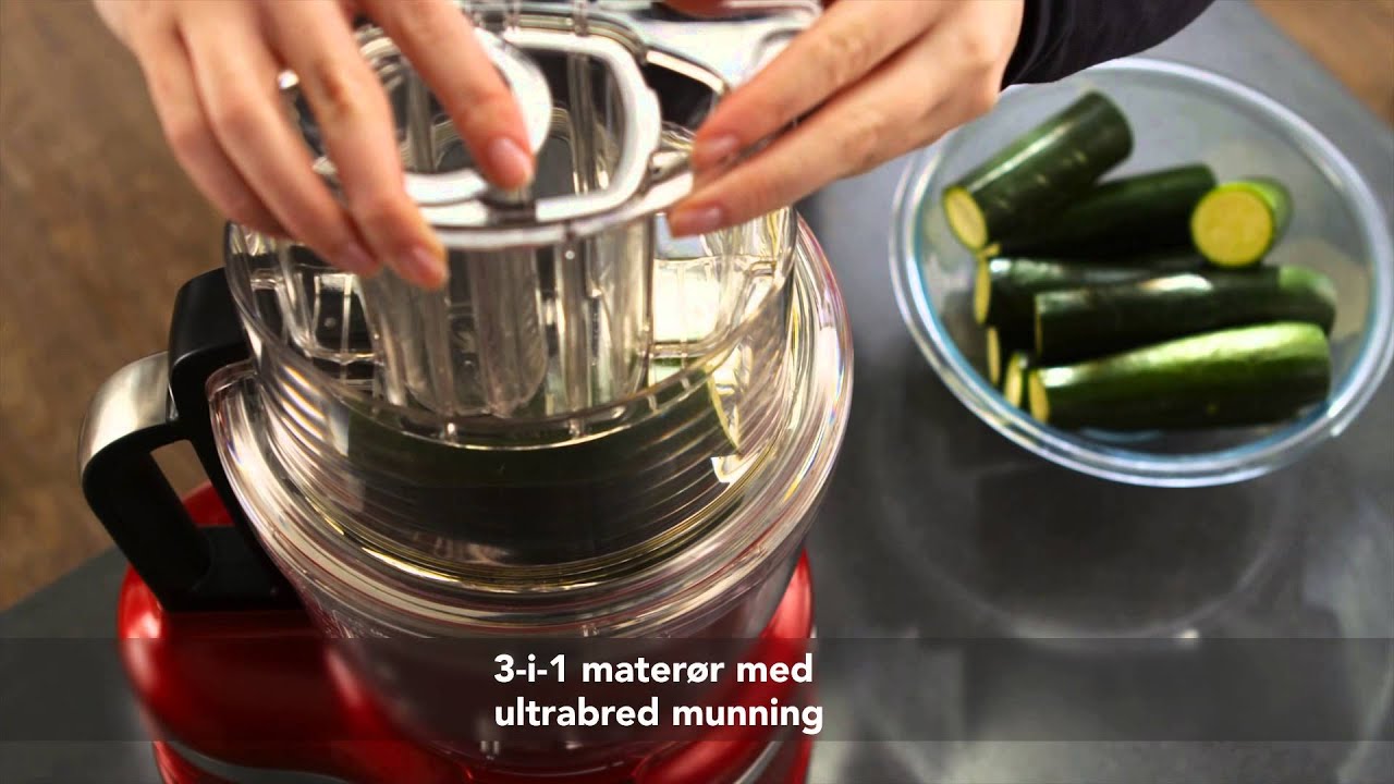 KitchenAid Artisan 4 L Foodprosessor - YouTube