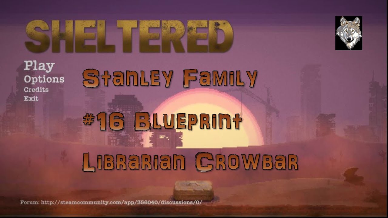 Sheltered Stanley 16 Blueprint Librarian Crowbar - YouTube