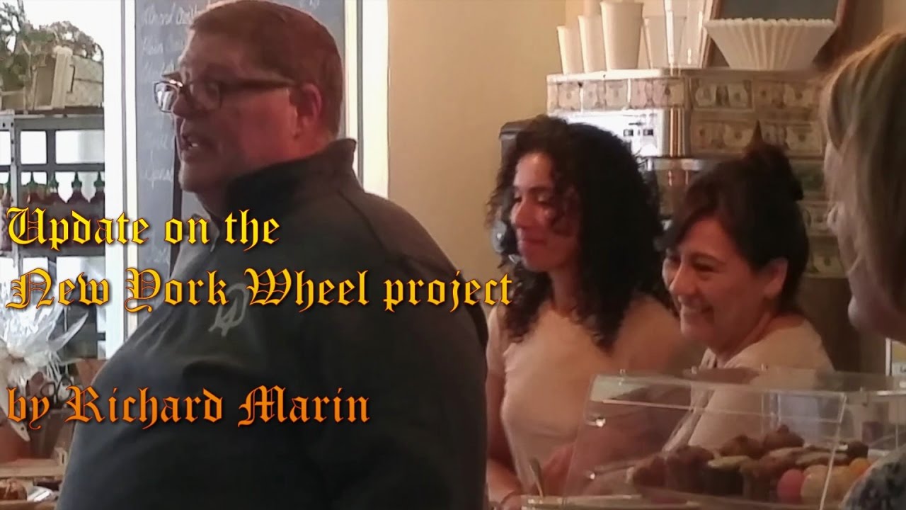 Update on the New York Wheel project 2/26/2017 - YouTube
