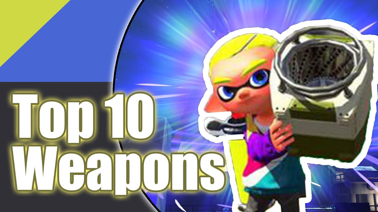 Top 10 Weapons for Beginners in Splatoon 3 - YouTube
