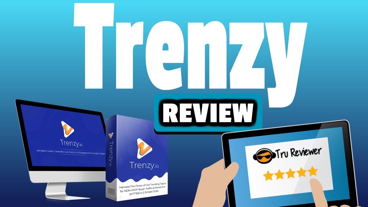 Trenzy Review with Amazing 50+ Bonus Pack - Build Viral Websites - YouTube