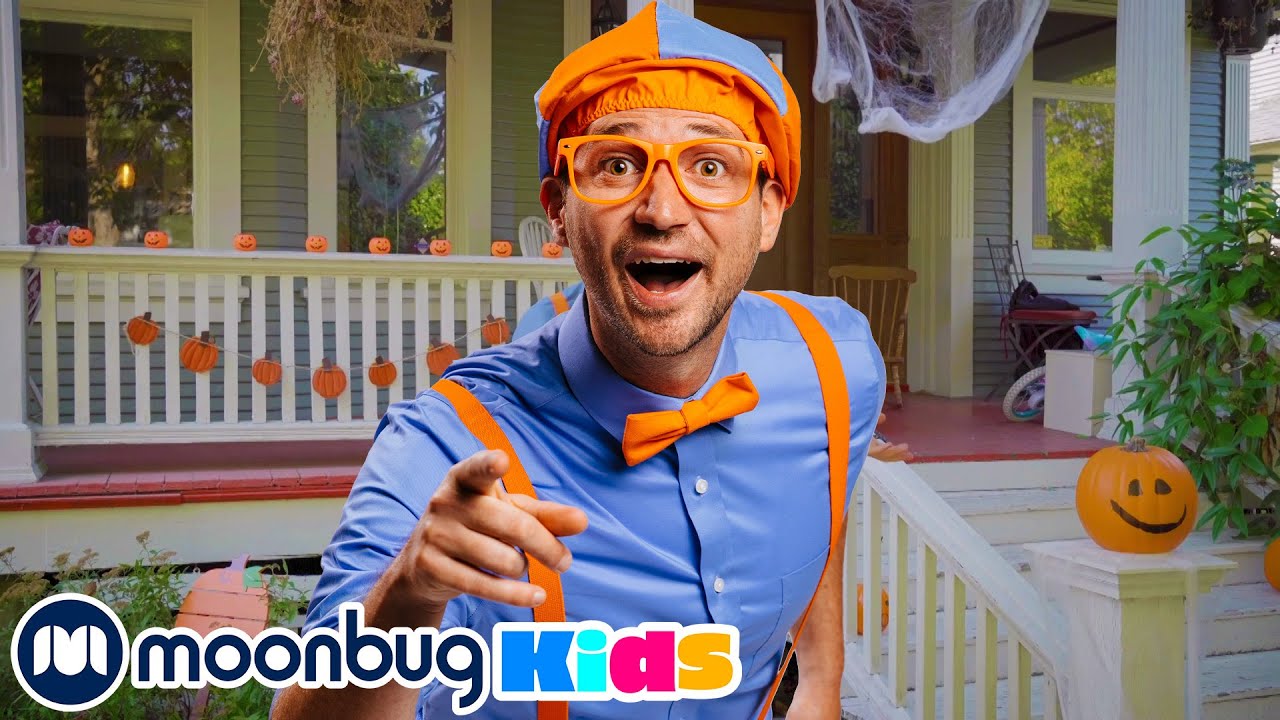 Blippi Decorates a House For Halloween! Spooky Halloween House | Blippi ...