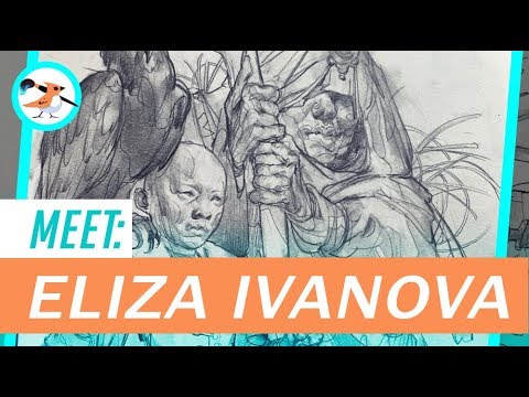 Interview - Pixar Artist Eliza Ivanova! (@Eleeza) - Kickstarter Book ...