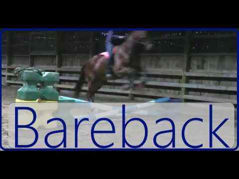 First Time Bareback Jumping - YouTube