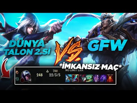 KARŞIMA DÜNYA TALON 2.Sİ GELDİ AMA İNSANÜSTÜ OYNADIĞI İÇİN BUNU YAPMAK ZORUNDA KALDIM