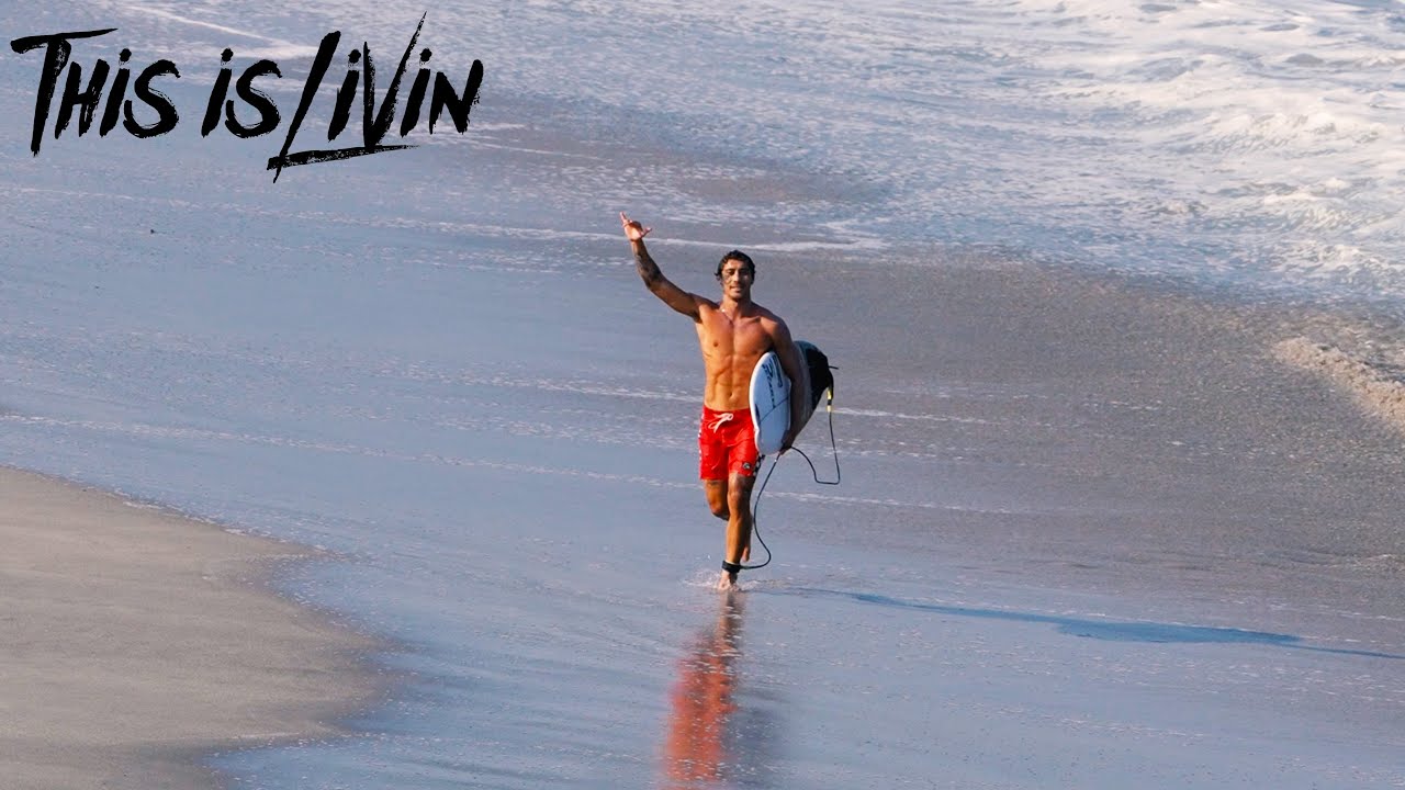 Surfing 8ft perfect point breaks for 10 hours a day! Mexico ep. 3 - YouTube