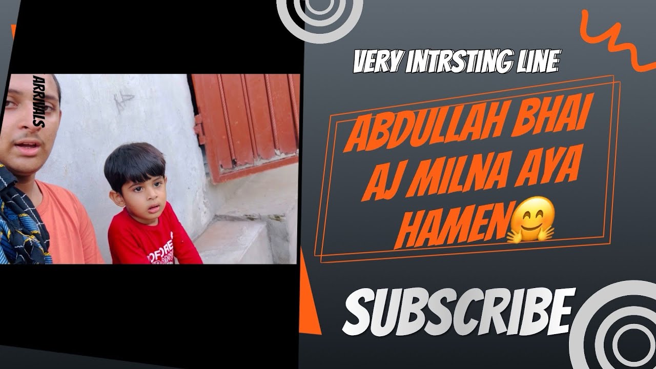 Abdullah bhai sa mulaqat hogai 1 sall bad🥹😭😌|#1billionviews ...