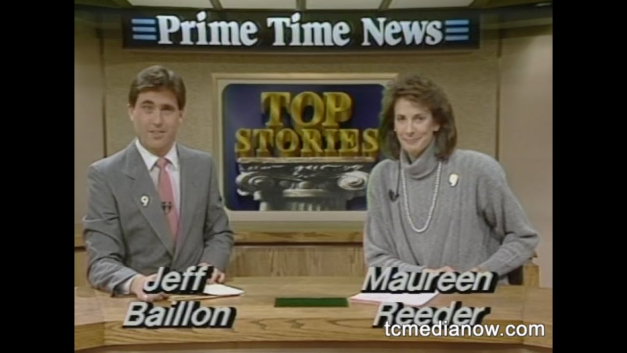 KMSP Prime Time News December 4, 1988 Jeff Baillon and Maureen Reeder ...