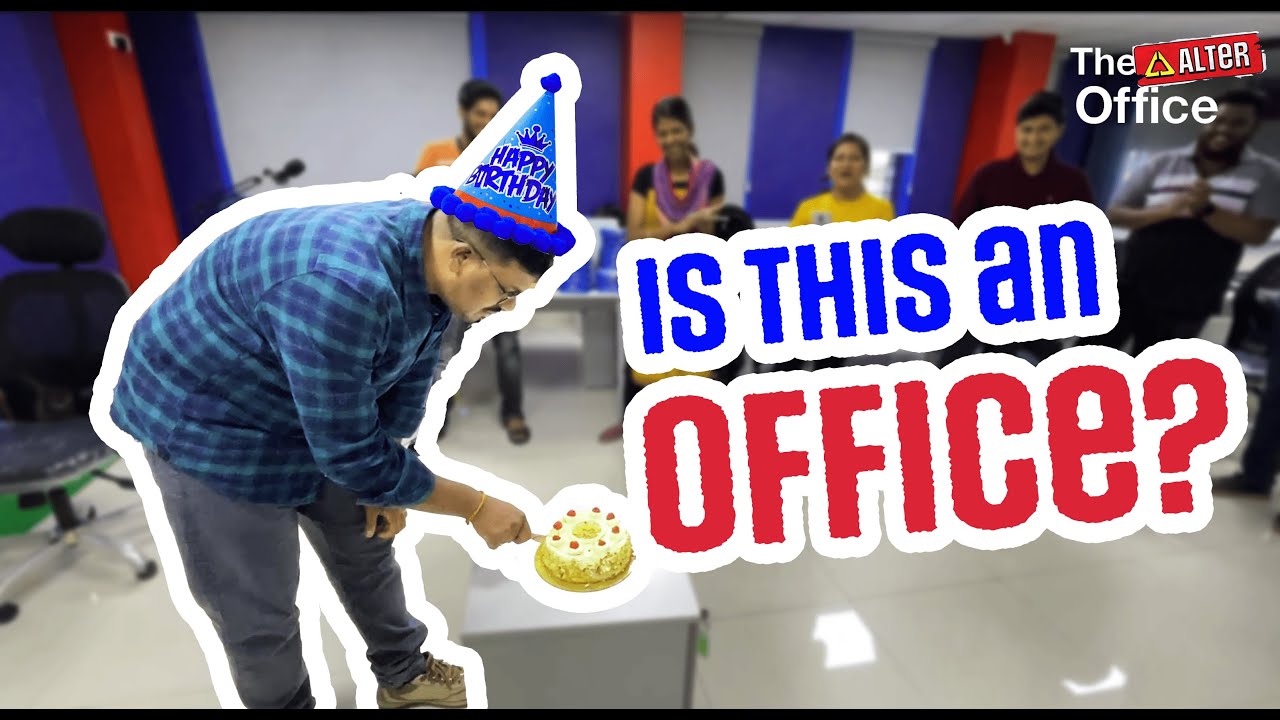 EP:1 - Inside The Alter Office | Birthday Celebration and Cricket Thrills💥 - YouTube