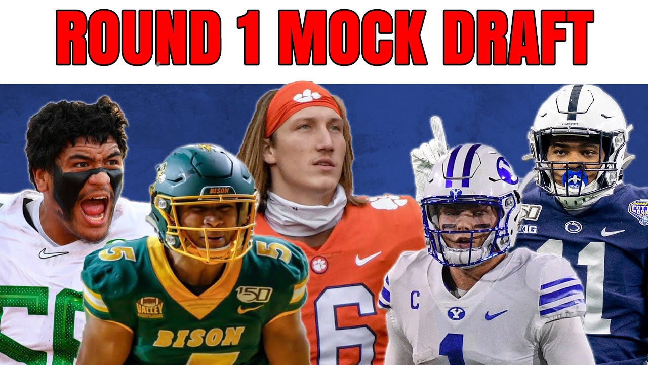 2021 NFL Mock Draft Round 1 3.0 - YouTube