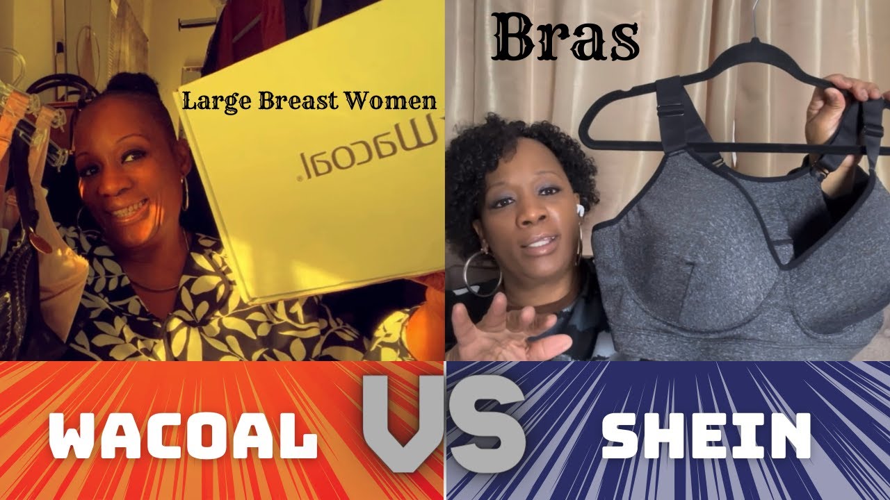 Wacoal + SHEIN | All Day Comfortable Bras | Large Breast | Plus Size ...