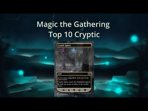 Magic the Gathering - Top 10 Cryptic #mtg #mtgtop10 - YouTube