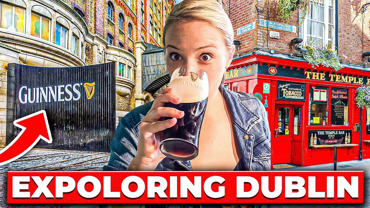 Exploring Dublin, Ireland | Guinness Storehouse Tour (Gravity Bar ...